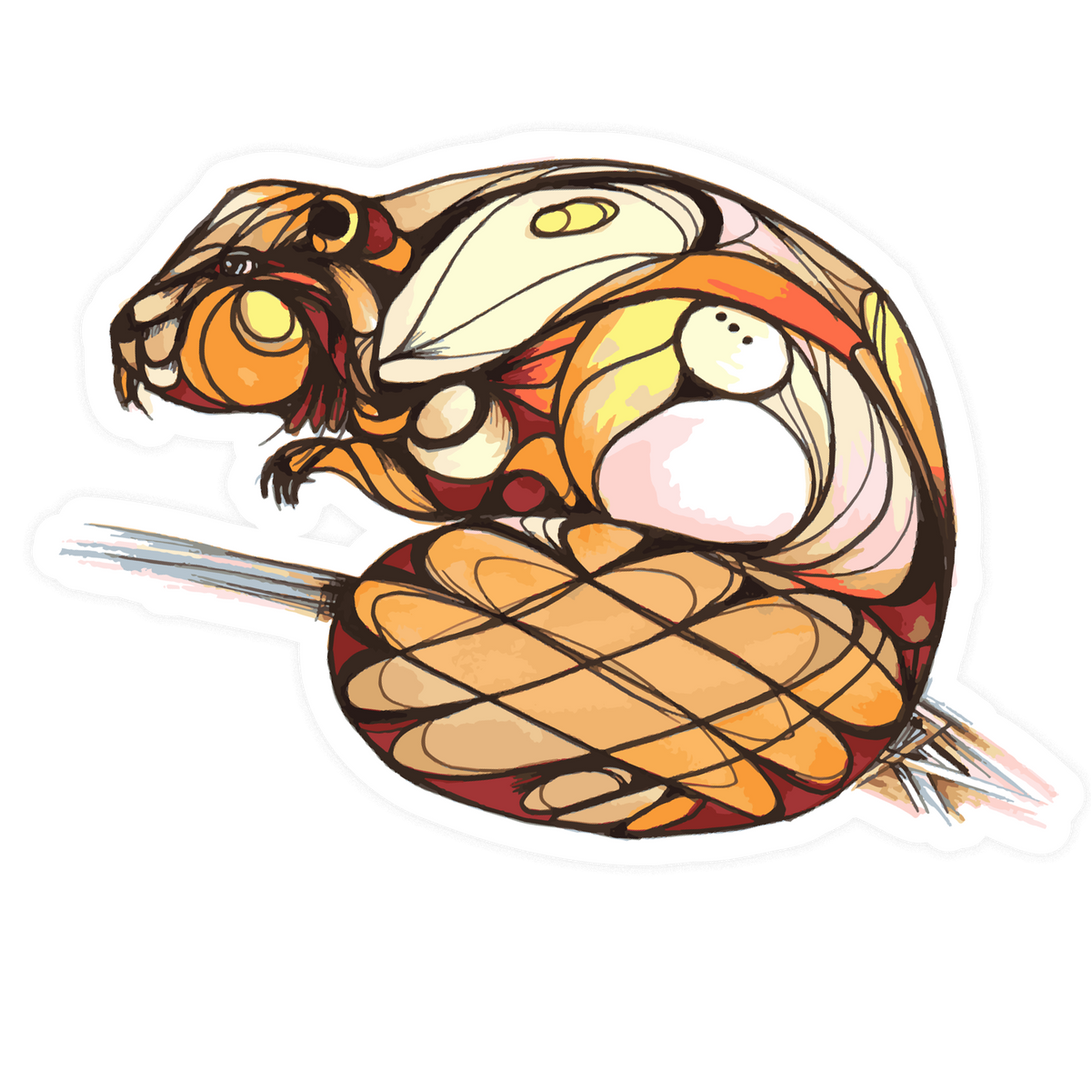 Beaver Sticker – Urban Art Collective
