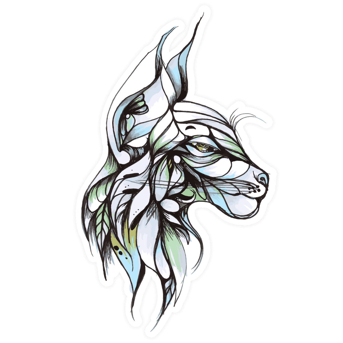 Lynx Sticker – Urban Art Collective