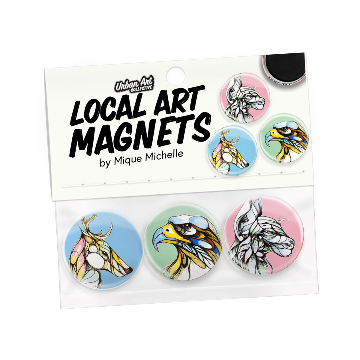 Mique Michelle Magnet Pack 1 – Urban Art Collective
