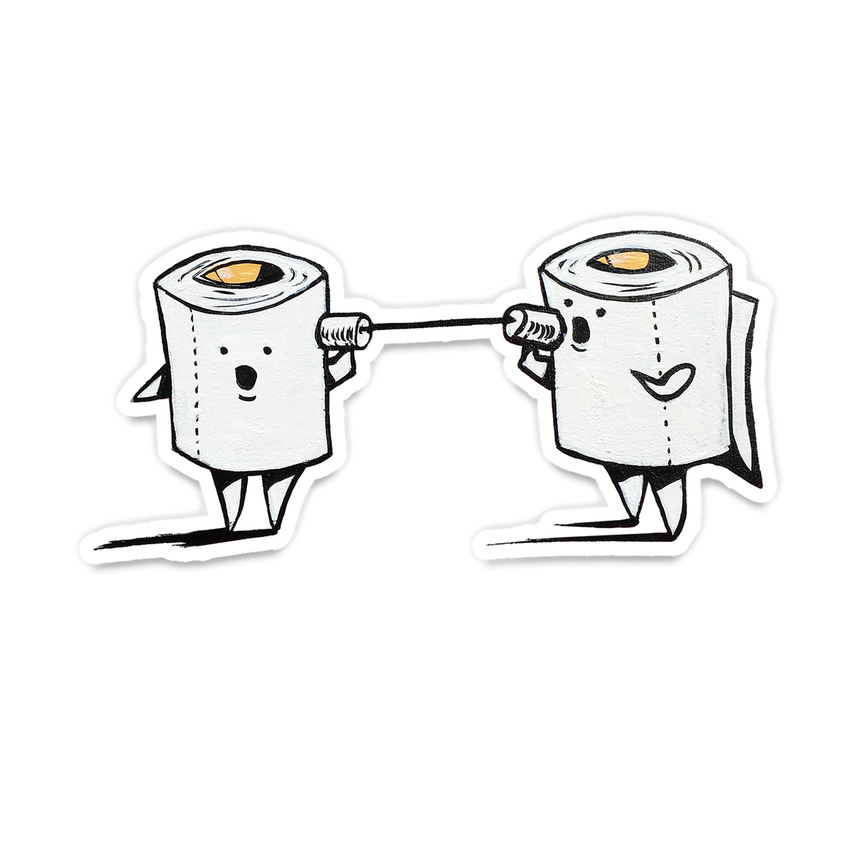 Social Distance Sticker – Urban Art Collective